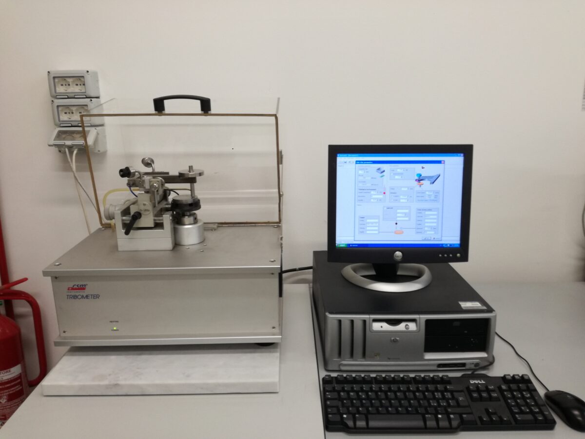 Pin-on-disk Tribometer – Metallurgical Testing Laboratory